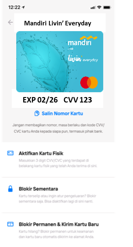 FAQ Tahapan Penggunaan Mandiri Kartu Kredit Everyday || Mandiri Kartu Kredit