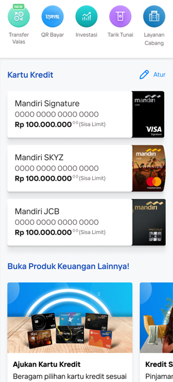Mandiri Kredit Virtual ( bmri.id/ccvirtual ) || Mandiri Kartu Kredit