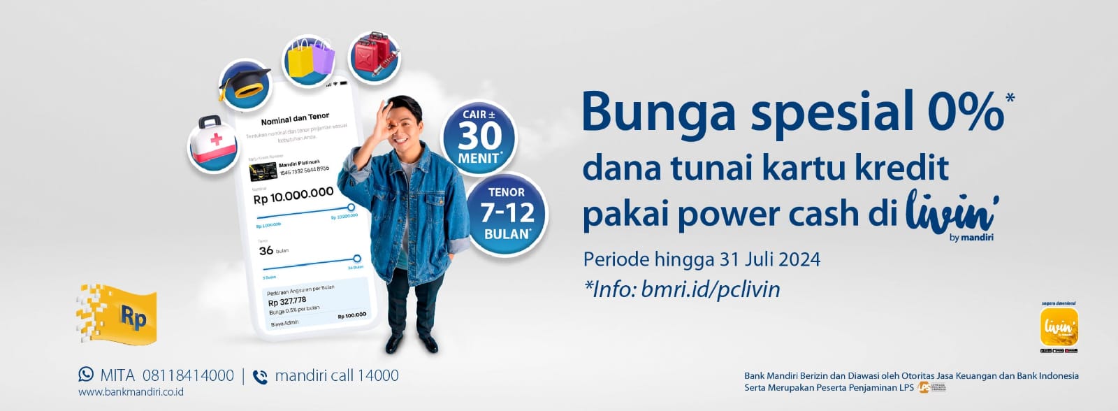 Program Powercash di Livin' by Mandiri (bmri.id/pclivin) || Mandiri ...