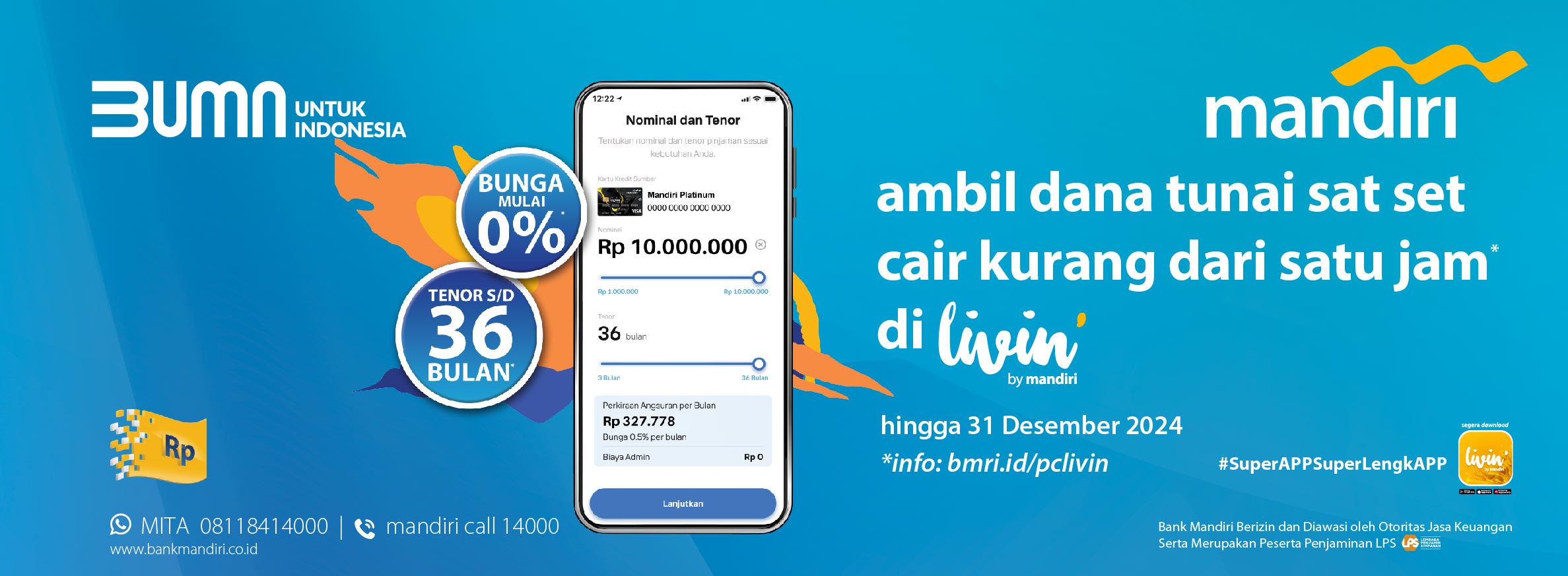 Program Powercash di Livin' by Mandiri (bmri.id/pclivin) || Mandiri ...