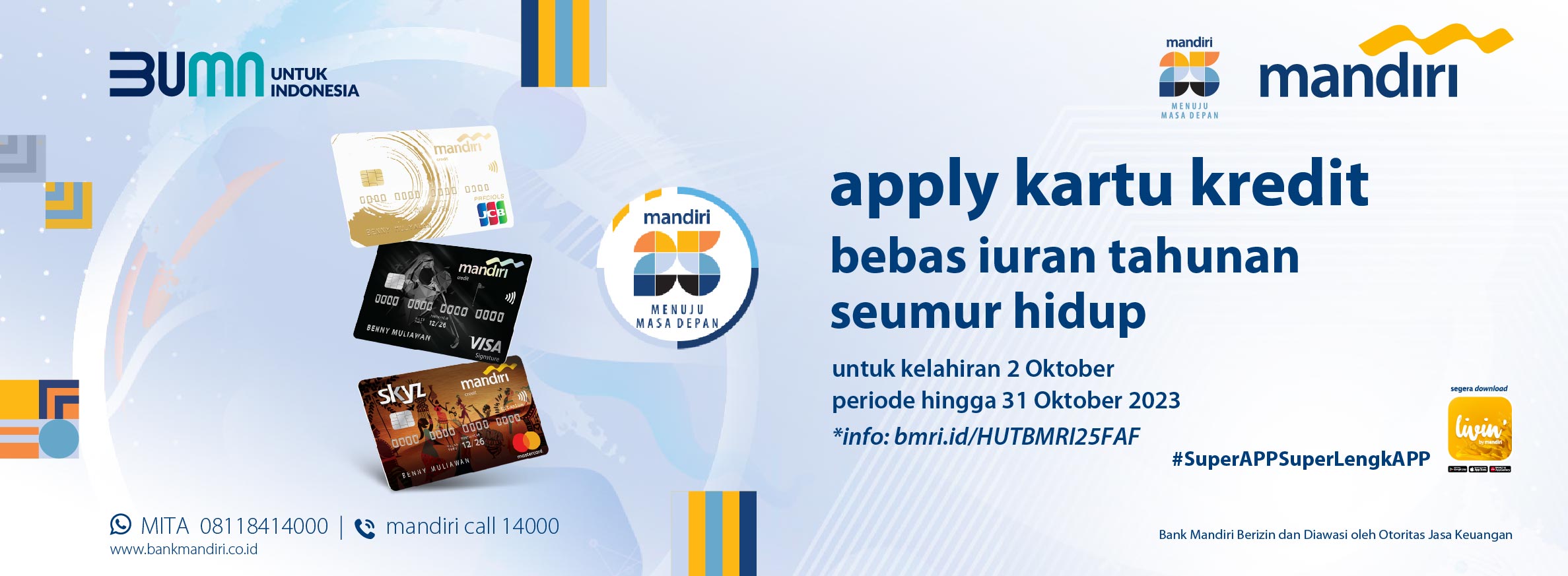 Hot Offer || Mandiri Kartu Kredit