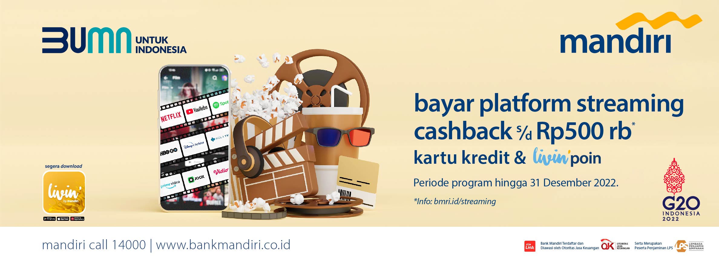 Livin'poin || Mandiri Kartu Kredit