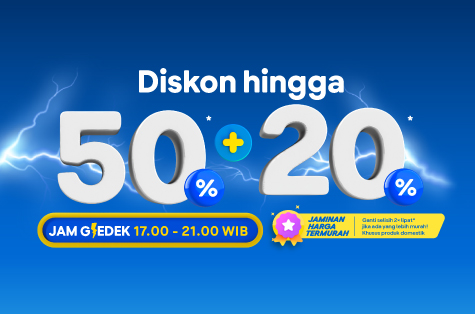 Tiket.com - OTW – Heboh Promo Gledek Hemat 50% + 20% dengan Mandiri ...