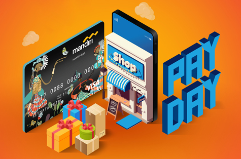 Shopee - Promo Payday di Shopee || Mandiri Kartu Kredit