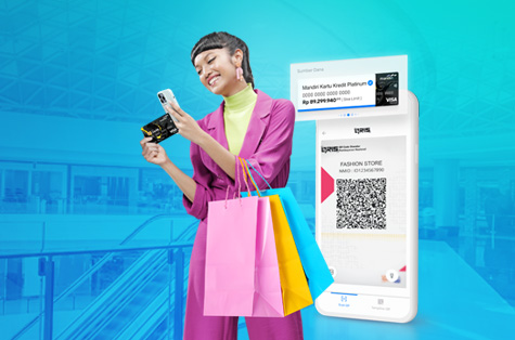 Mandiri - Special Launching! Cashback 50% Bayar Pakai QR Payment Livin’ by Mandiri || Mandiri ...