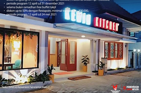 Kewin Kitchen - Mandiri Spesial Ramadhan - Diskon langsung 10% + 50% ...