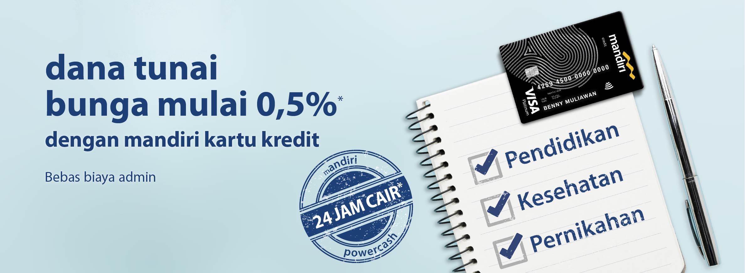 Program Power Cash Pegawai Bank Mandiri via Telesales || Mandiri Kartu ...