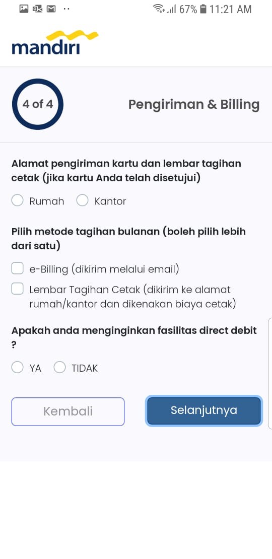 FAQ Program Pengajuan Mandiri Kartu Kredit Secara Online ( bmri.id ...