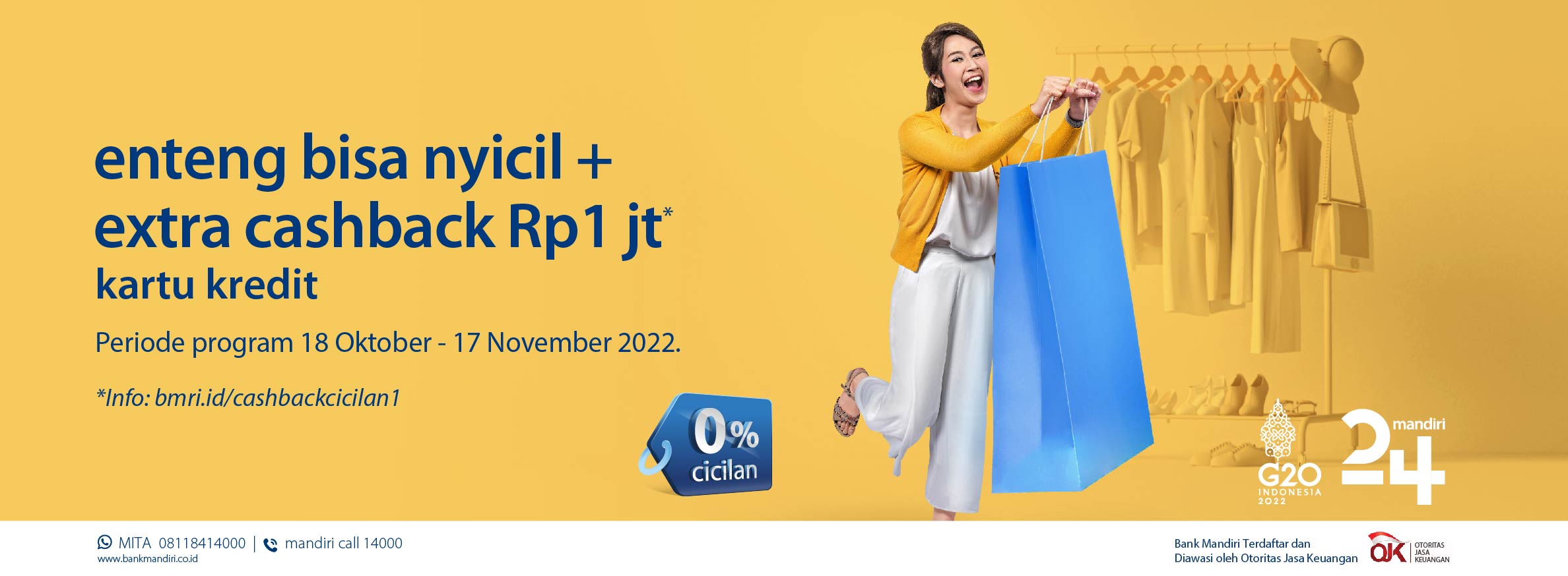 Cashback Cicilan Hingga Rp1 juta dengan Mandiri Kartu Kredit ( bmri.id ...