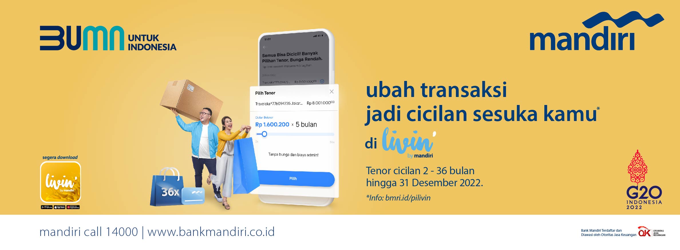 Power Installment di Livin' by Mandiri || Mandiri Kartu Kredit