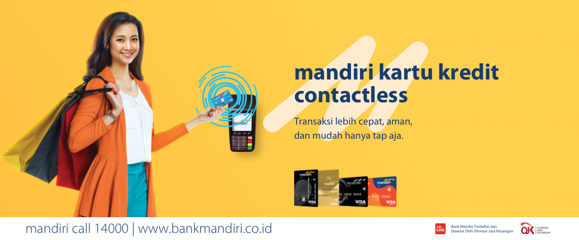 Contactless || Mandiri Kartu Kredit