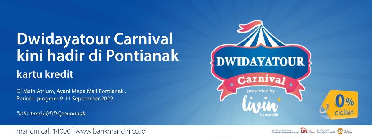 Dwidaya Carnival - Promo Liburan Tiket Pesawat Hotel Travel Kartu ...