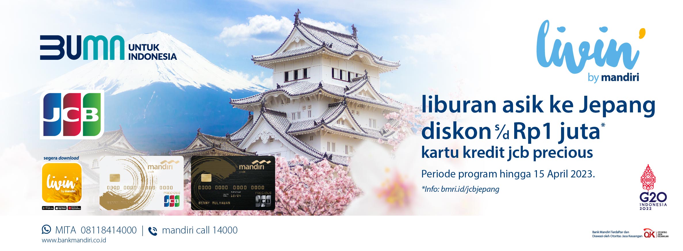Tips Liburan Asik ke Jepang Dapat diskon sd Rp 1 juta dengan JCB ...